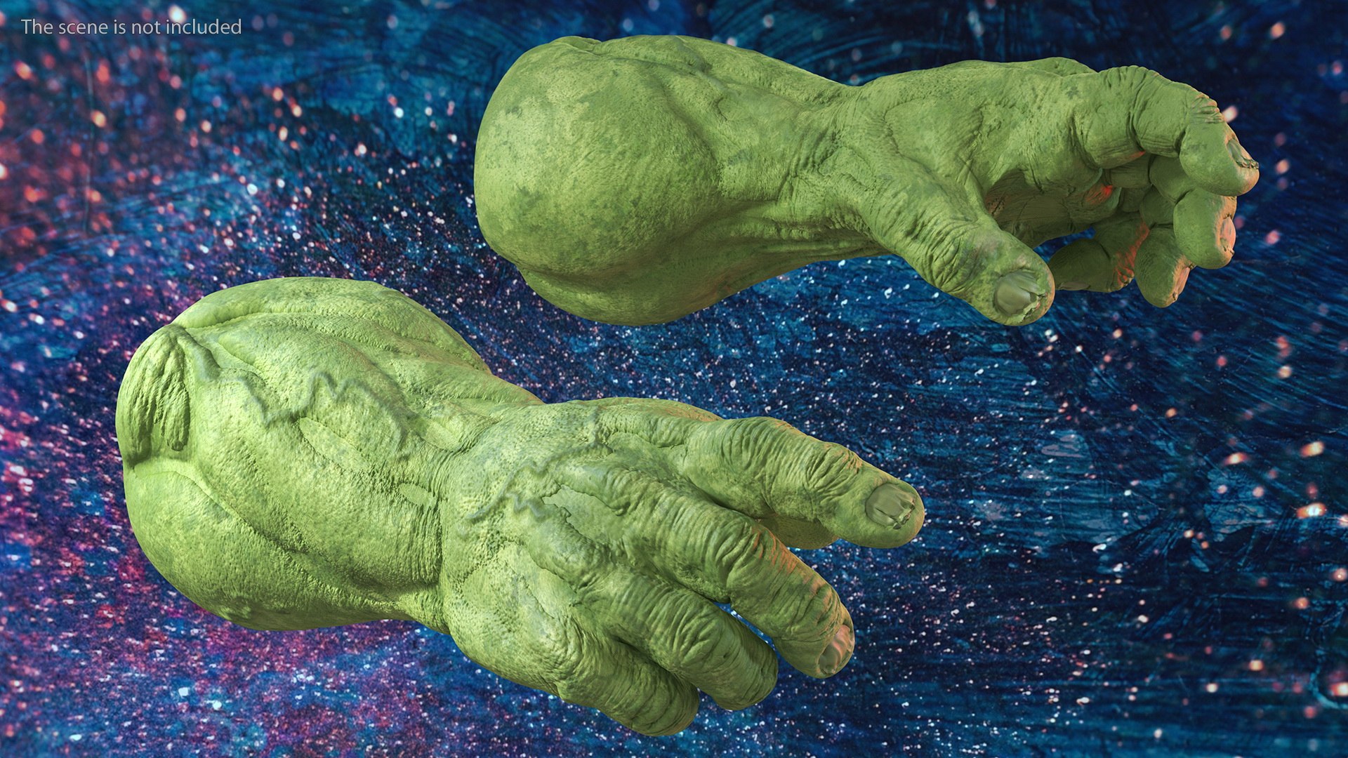 Hulk Hands Idle 3D model - TurboSquid 1902678