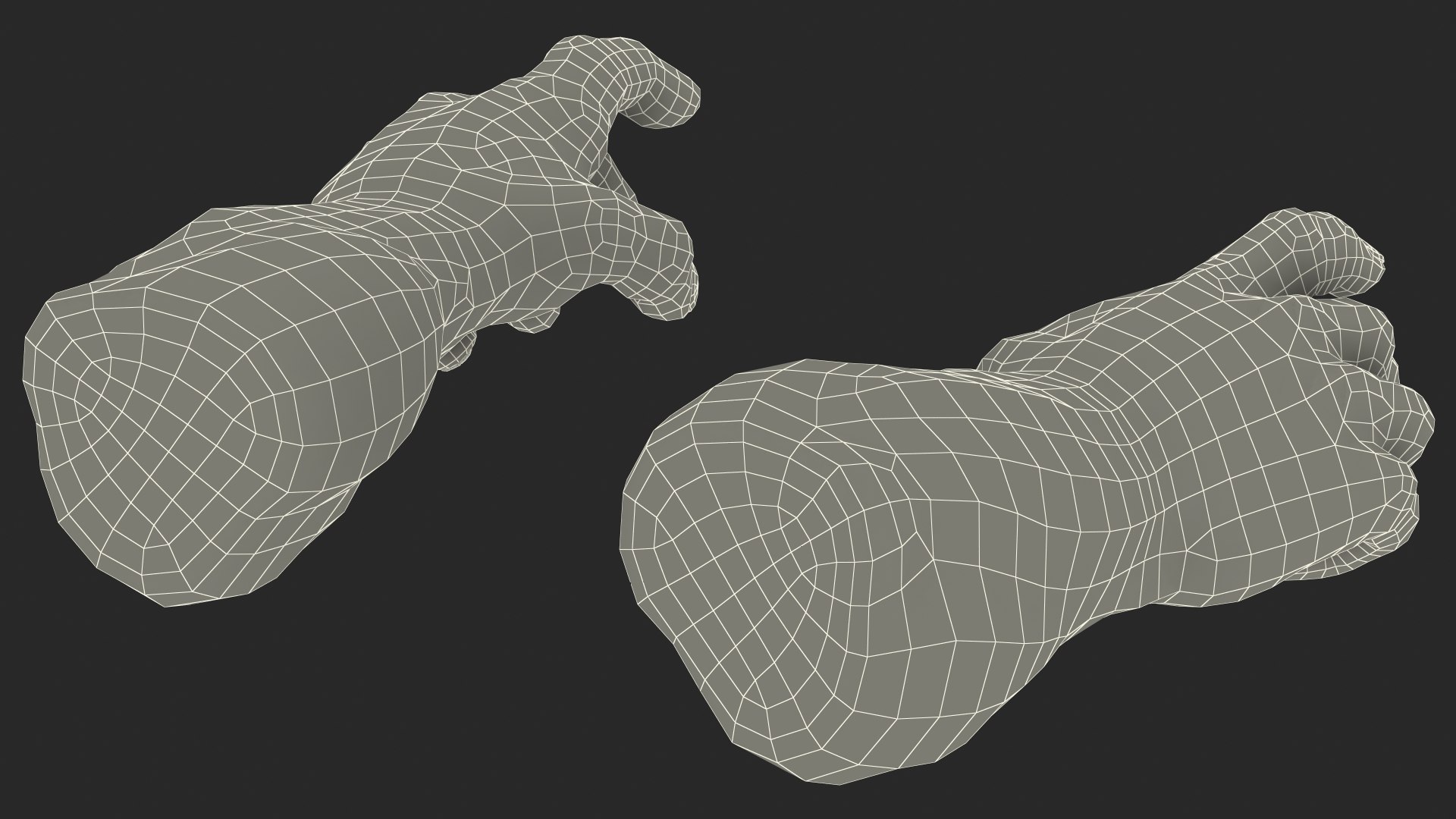 Hulk Hands Idle 3D model - TurboSquid 1902678