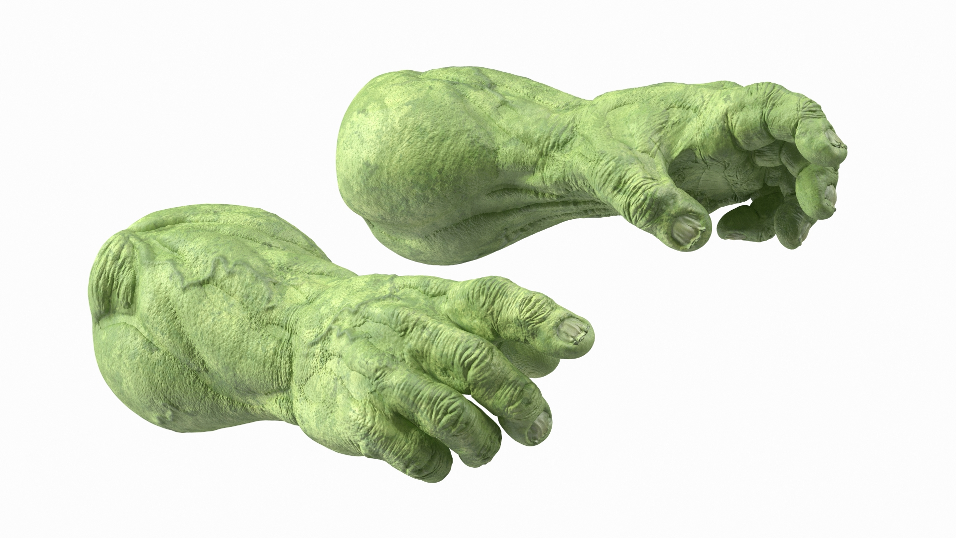 Hulk Hands Idle 3D Model - TurboSquid 1902678