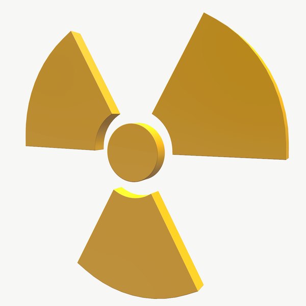 3D model radiation logo subdiv - TurboSquid 1260825