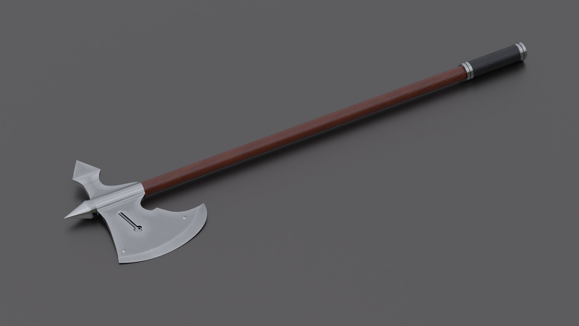 Free Simple Medieval Style Great Axe 3D - TurboSquid 2166276