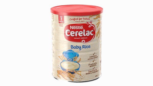 Nestle Cerelac Baby Rice 3D model - TurboSquid 1919637