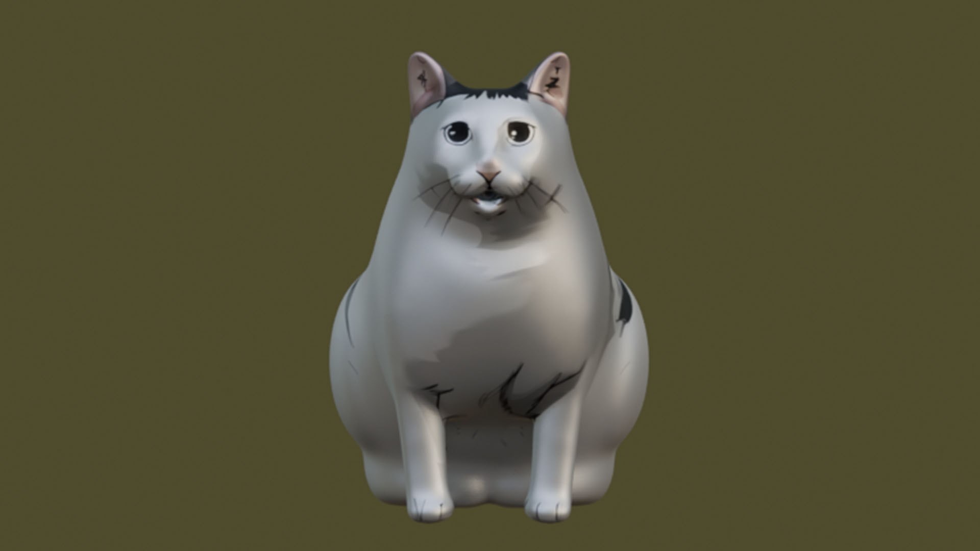 Huh Cat 3D Model - TurboSquid 2319594