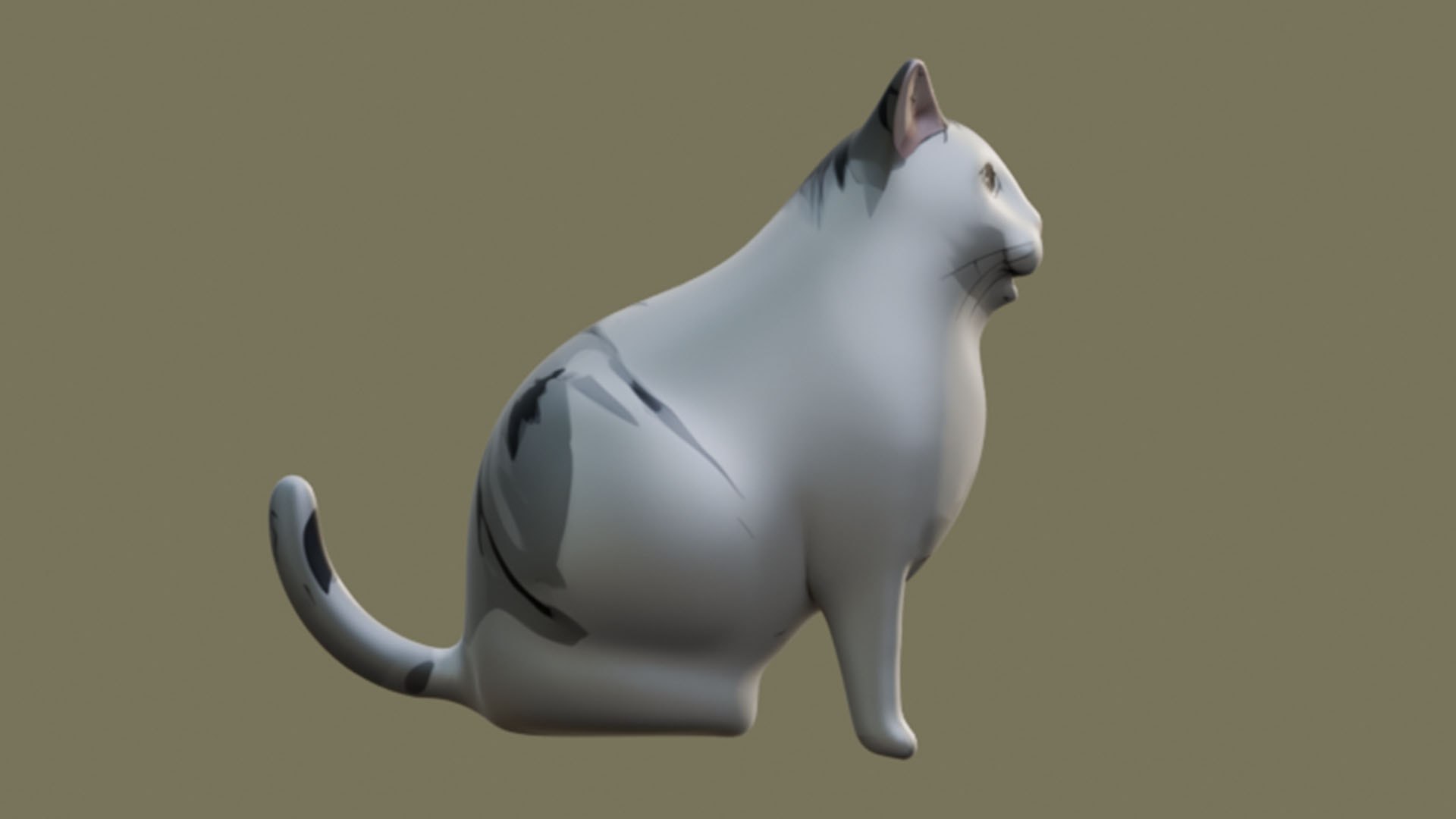 Huh Cat 3D Model - TurboSquid 2319594