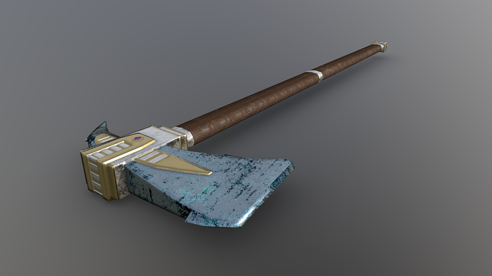 Axe - Mithril 3D model - TurboSquid 2076558