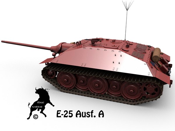 german tanks e-25 ausf max