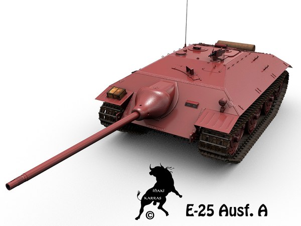 german tanks e-25 ausf max