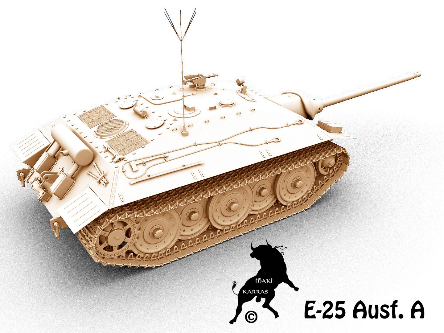 german tanks e-25 ausf max