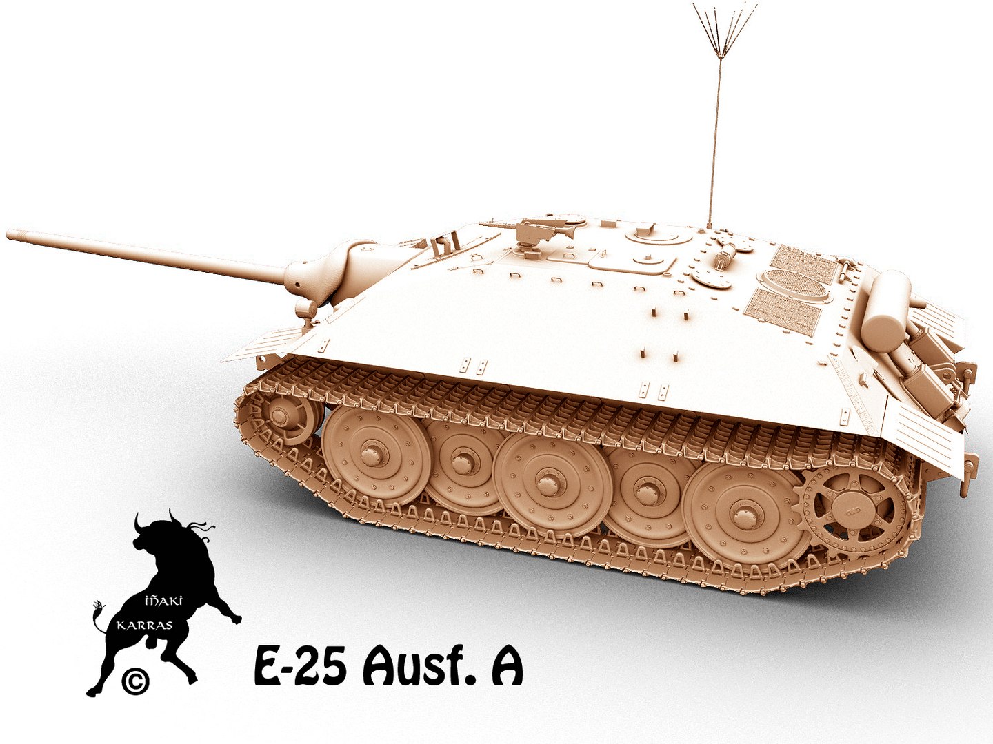 german tanks e-25 ausf max