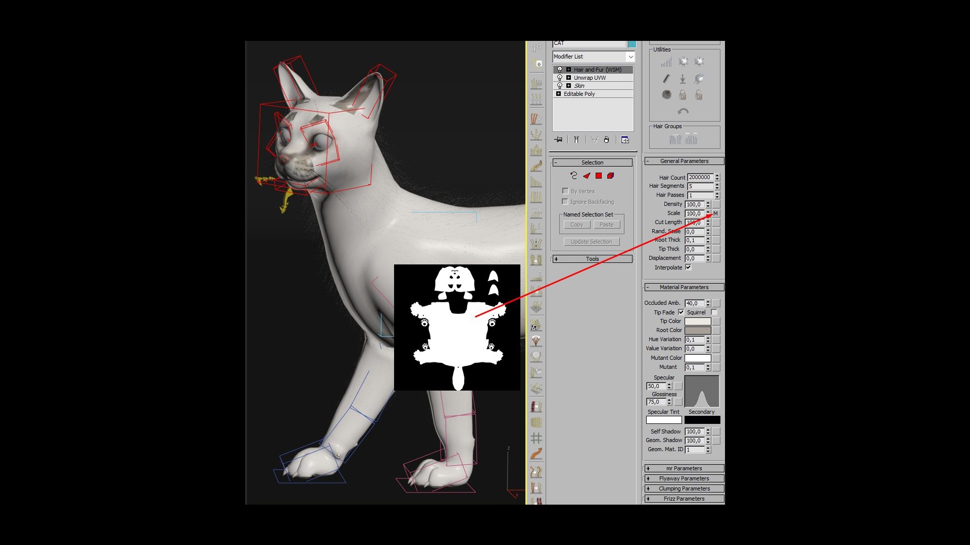 Hair Fur 3D Model - TurboSquid 1511511