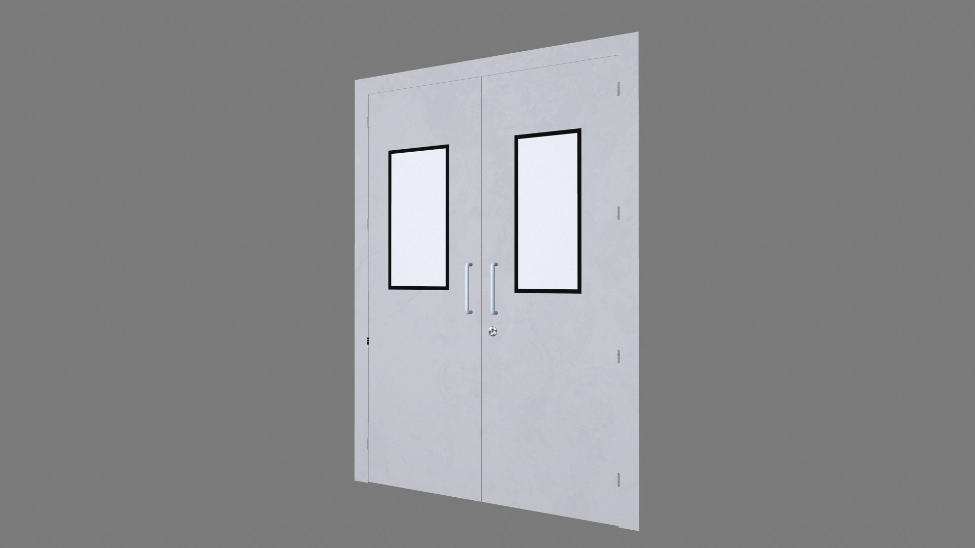 Double Door 3D Model - TurboSquid 2316778
