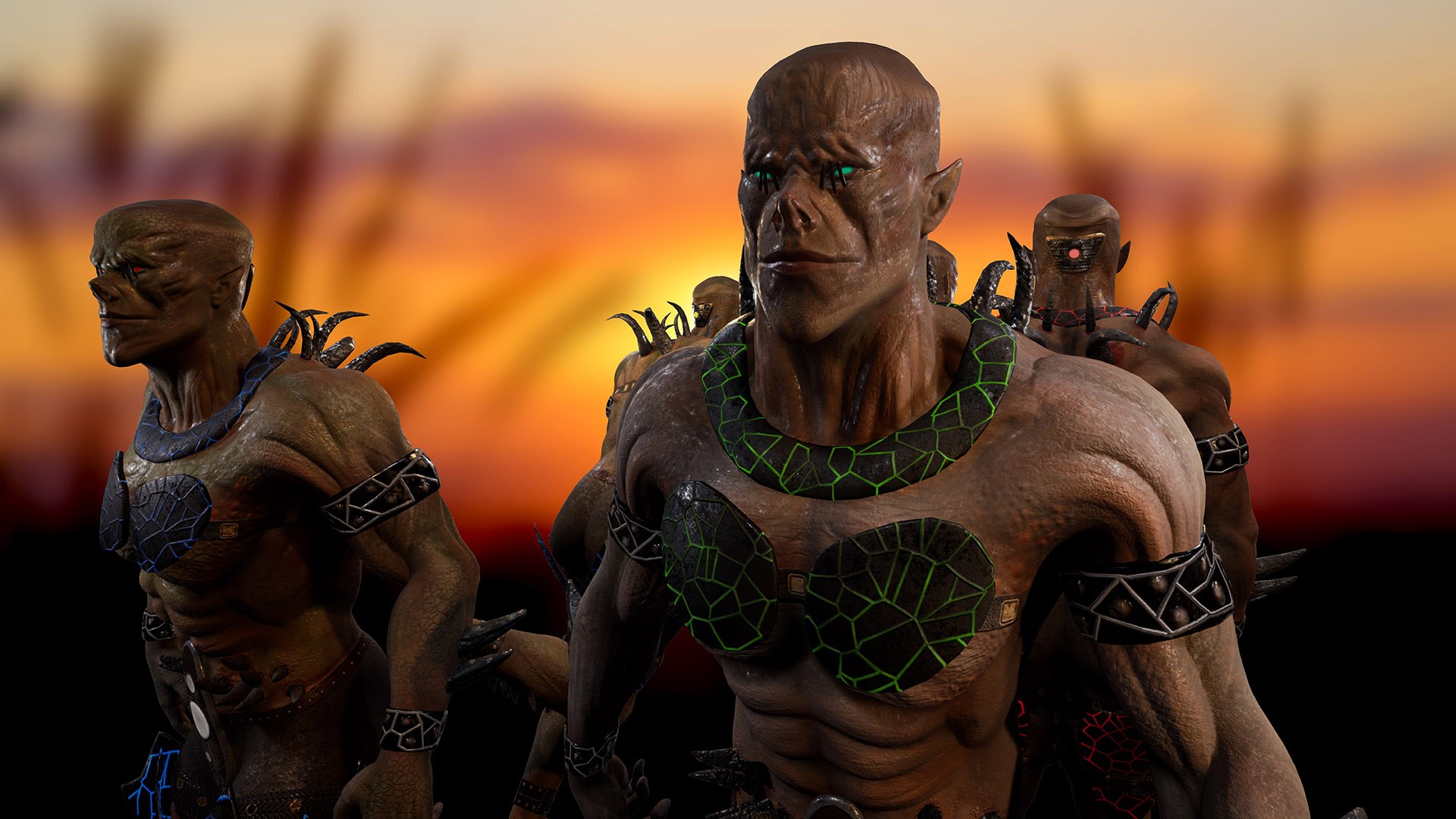 Alien Games Animations 3D Model - TurboSquid 1691578