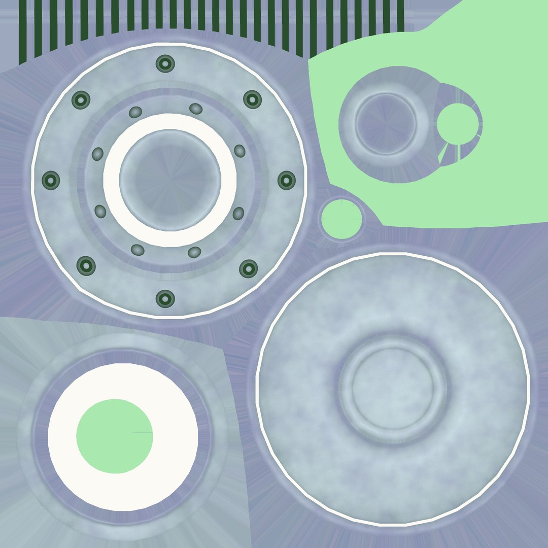 3D Model Spaceship UFO A3 - Chrome - Alien SciFi Vehicle - TurboSquid ...