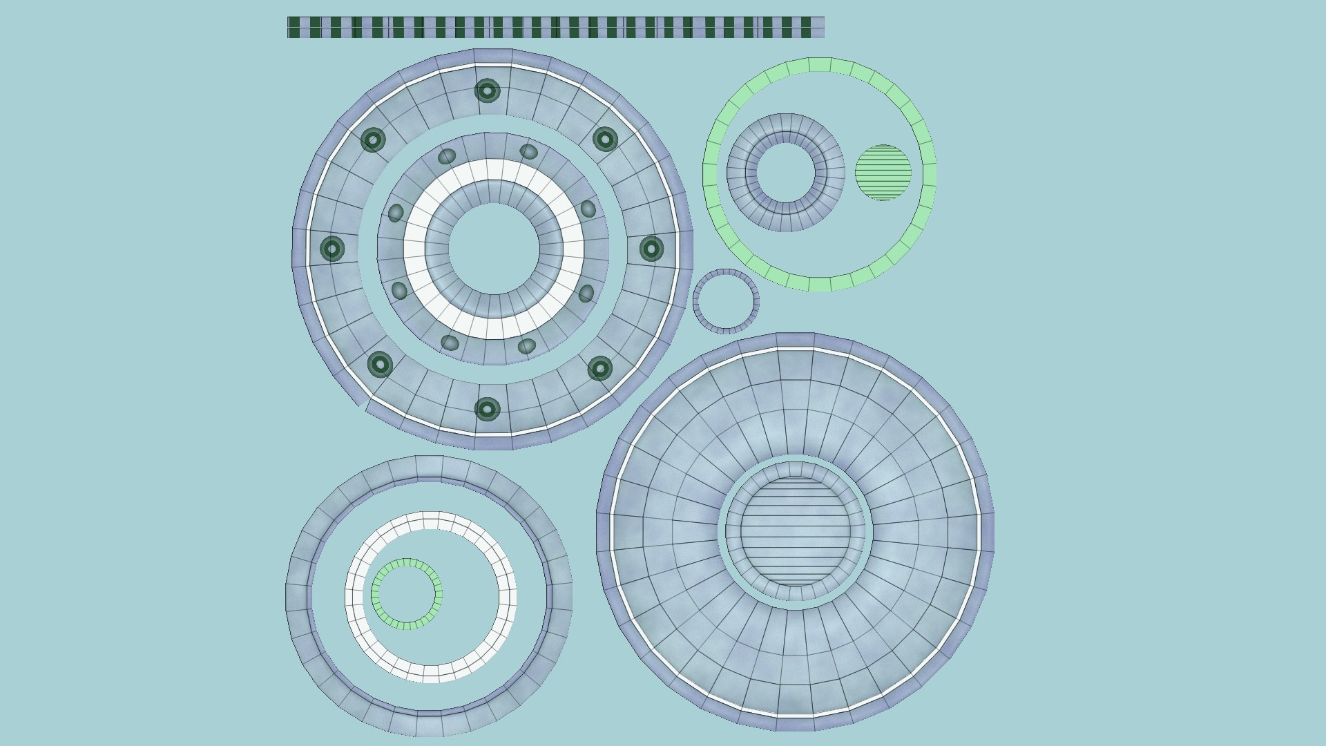 3D Model Spaceship UFO A3 - Chrome - Alien SciFi Vehicle - TurboSquid ...