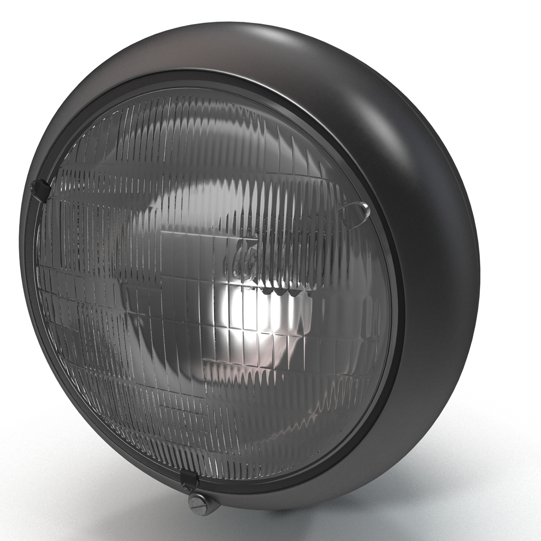 3d Motorcycle Headlight