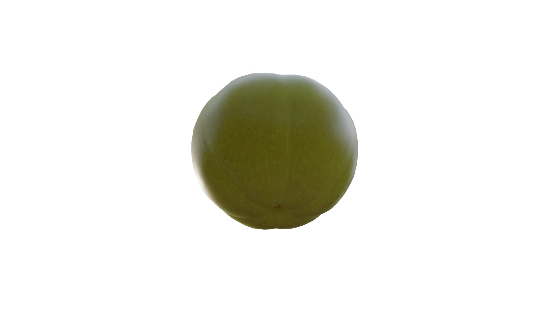 3 Green Gooseberries 3D Model - TurboSquid 2349201