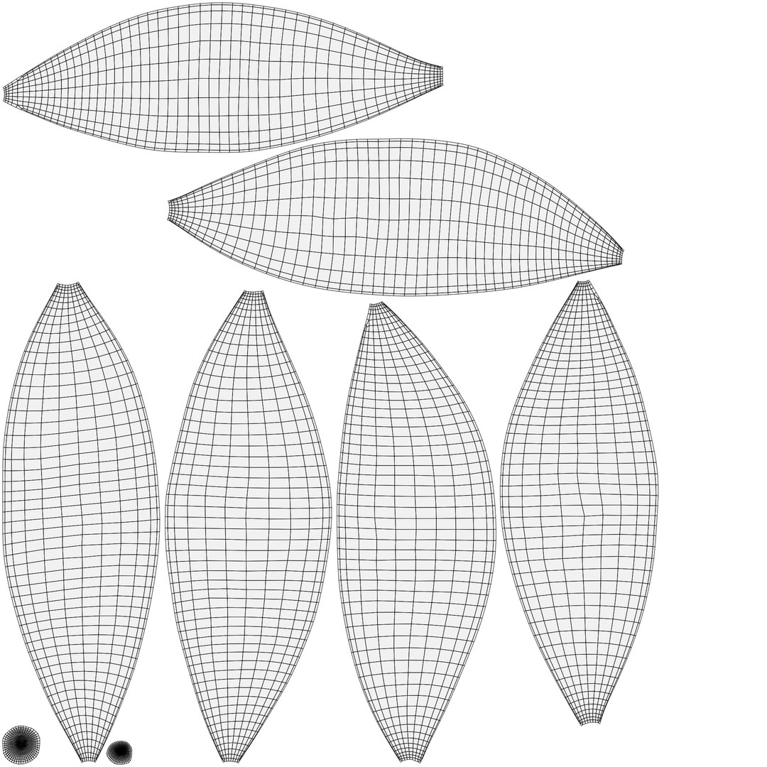 3 Green Gooseberries 3D Model - TurboSquid 2349201