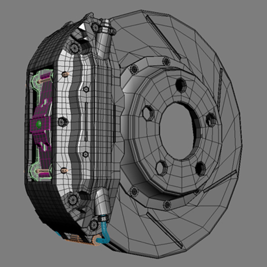 3d Model Volk Racing Wheel