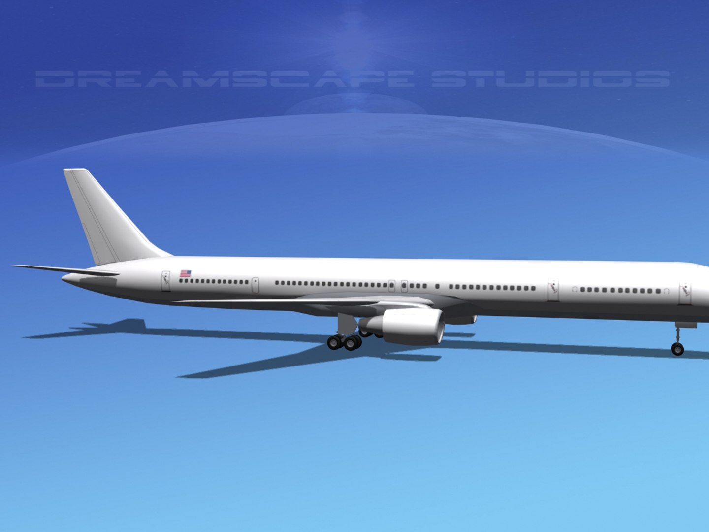 3d Model Boeing 757-300