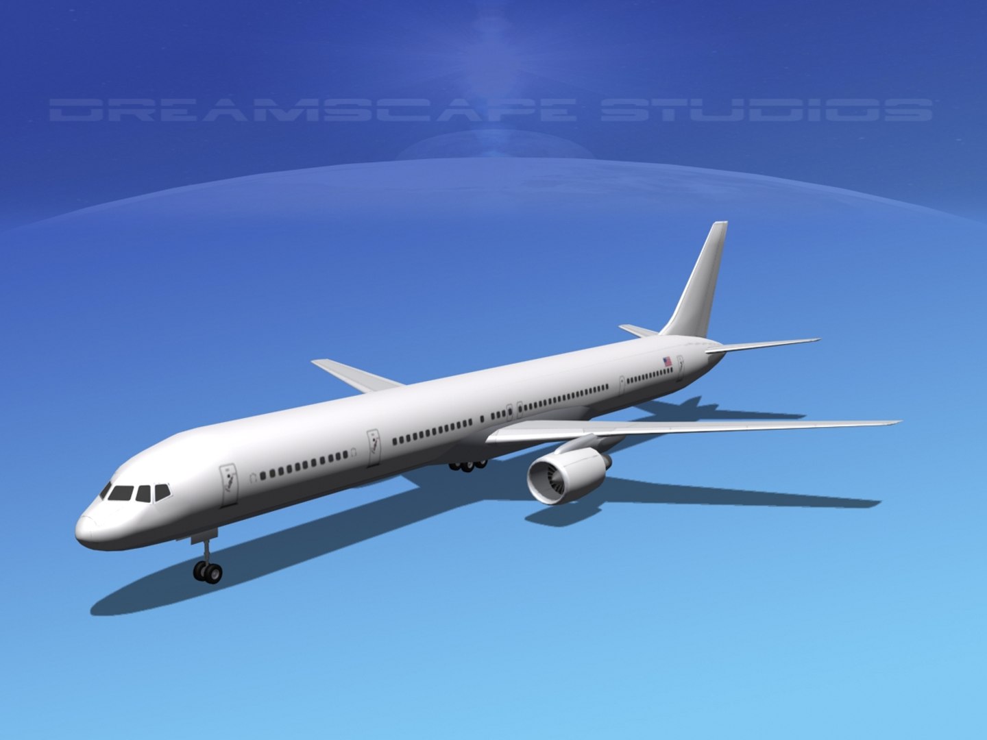 3d Model Boeing 757-300