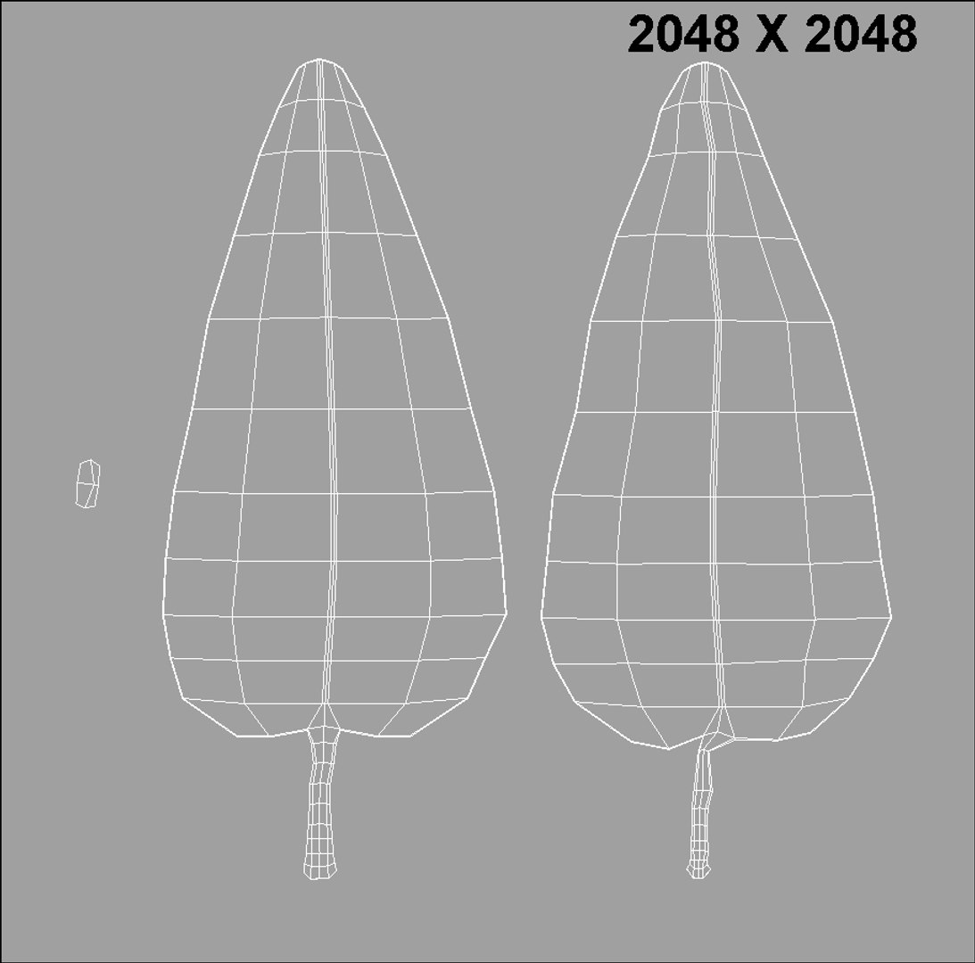 3d Leaf Plant Leaves