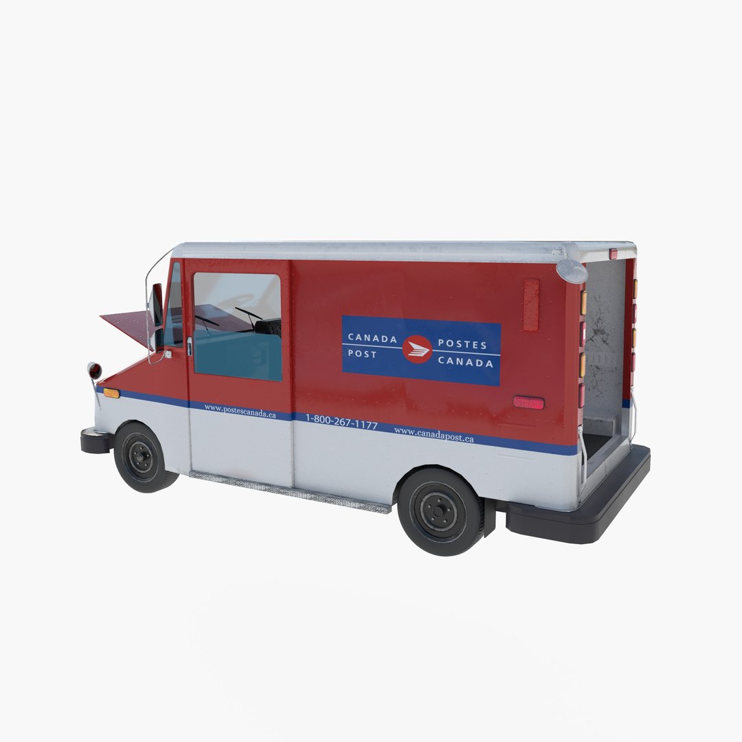3D Model Grumman LLV Canada Post - TurboSquid 1955333