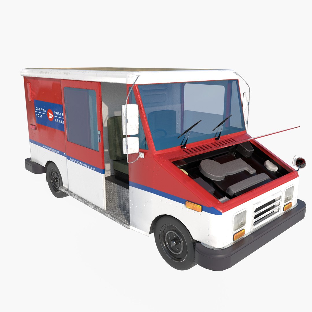 3D Model Grumman LLV Canada Post - TurboSquid 1955333