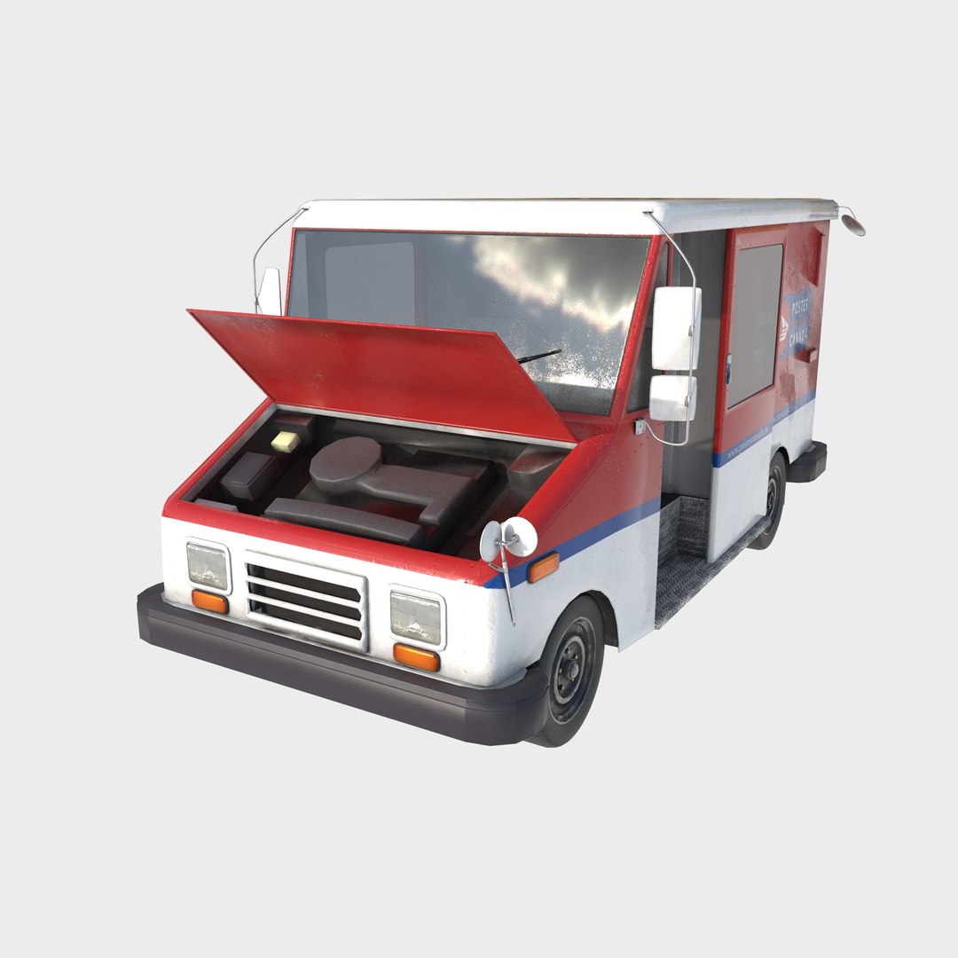 3D Model Grumman LLV Canada Post - TurboSquid 1955333