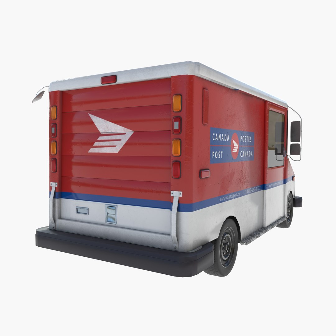 3D Model Grumman LLV Canada Post - TurboSquid 1955333