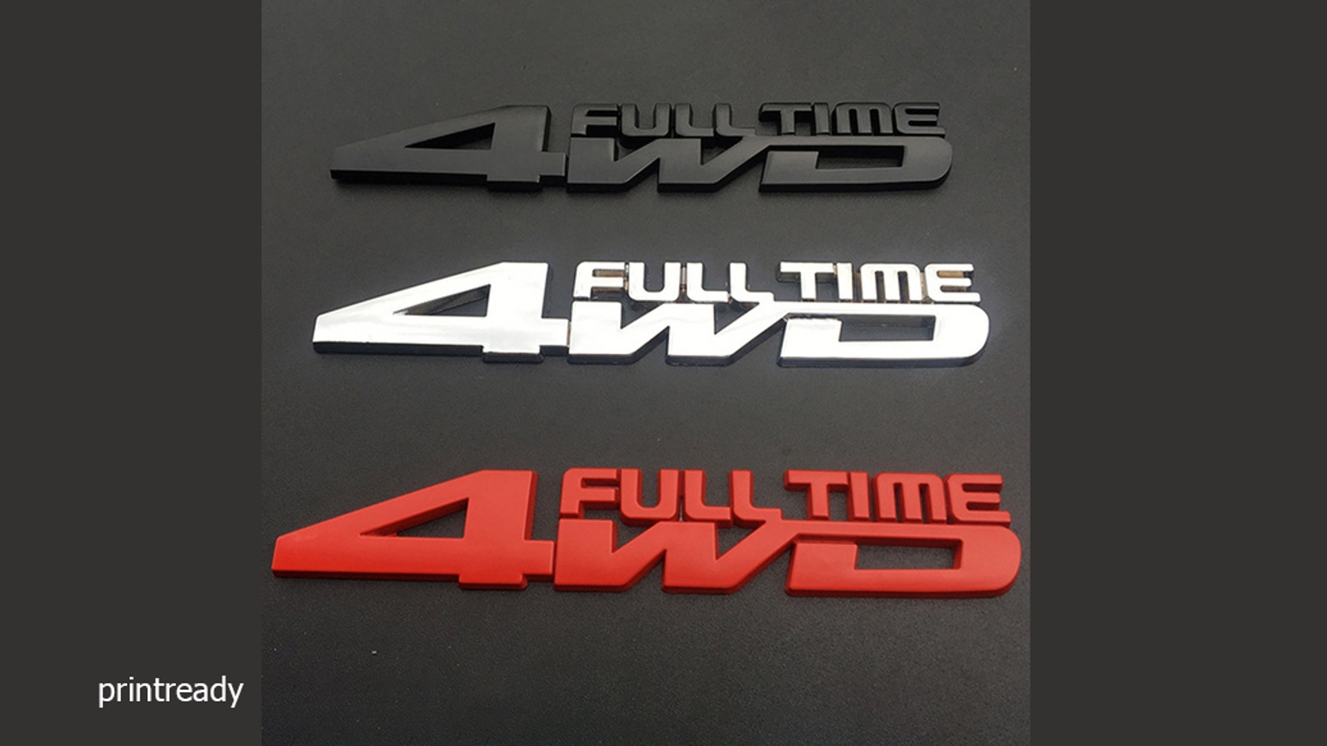 Four Wheel Drive Emblem 3D model - TurboSquid 1897298