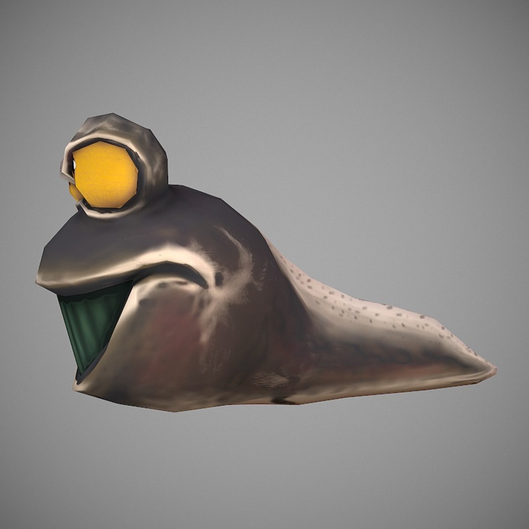 Tadpole Cartoon 3D Model - TurboSquid 1335258