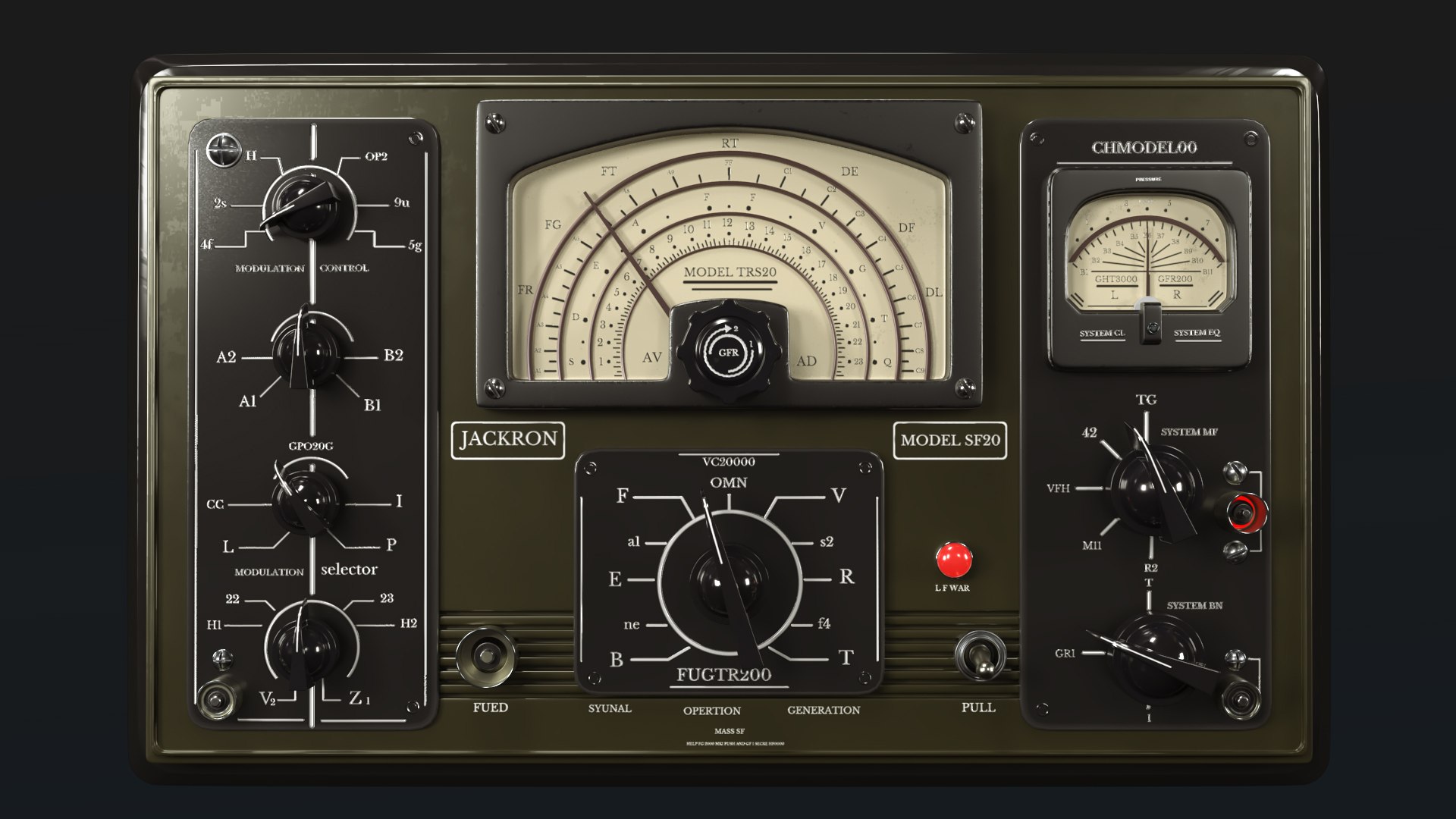 Control Panel 3D Model - TurboSquid 1931747