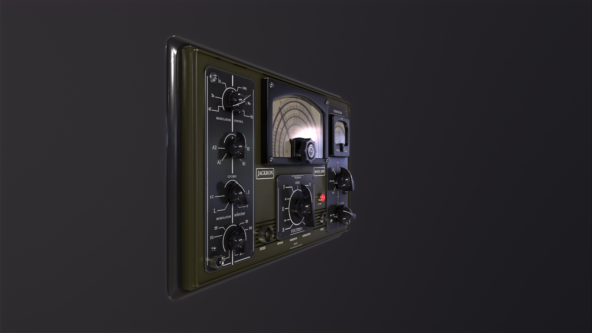 Control Panel 3D Model - TurboSquid 1931747