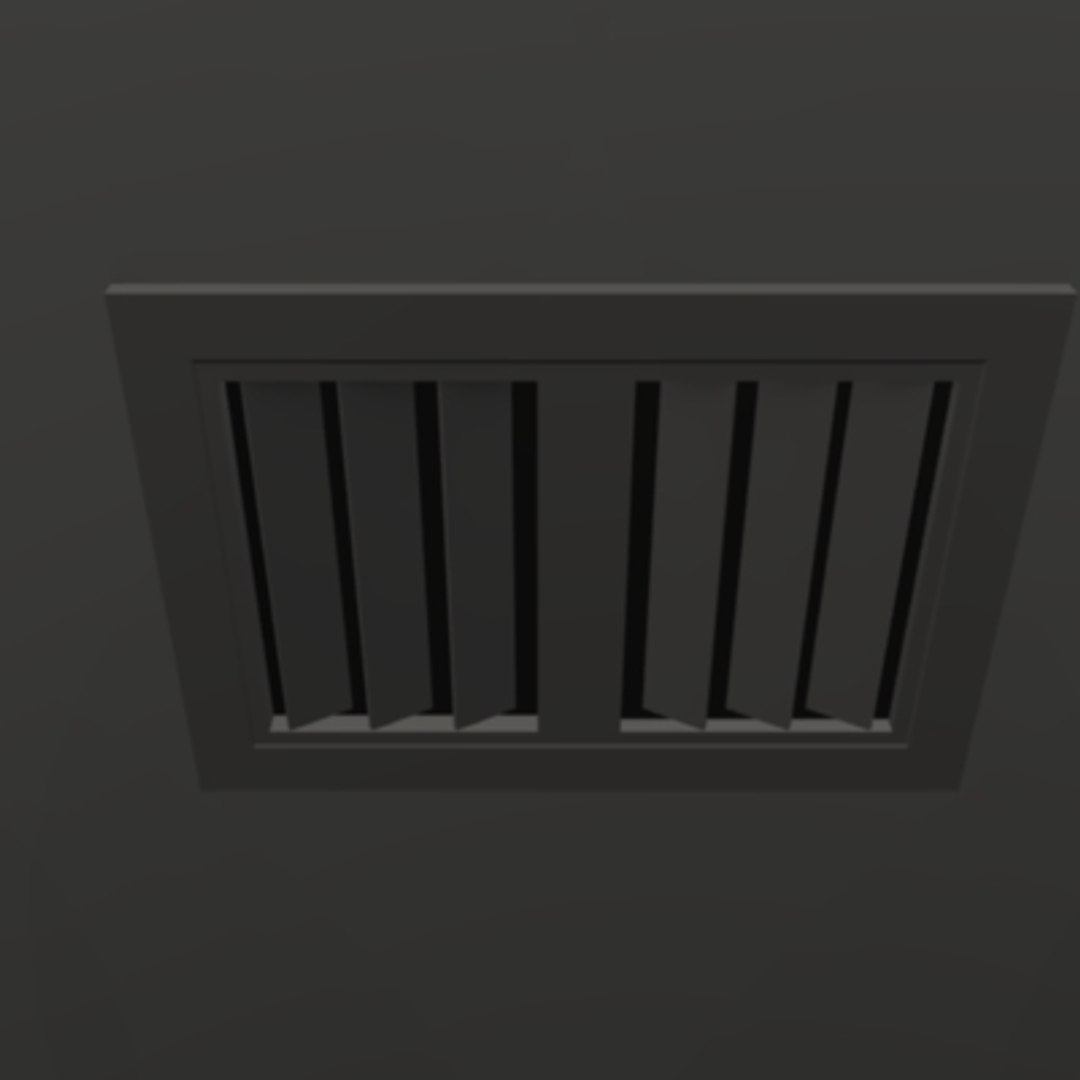 3ds Max Ceiling Ventilation