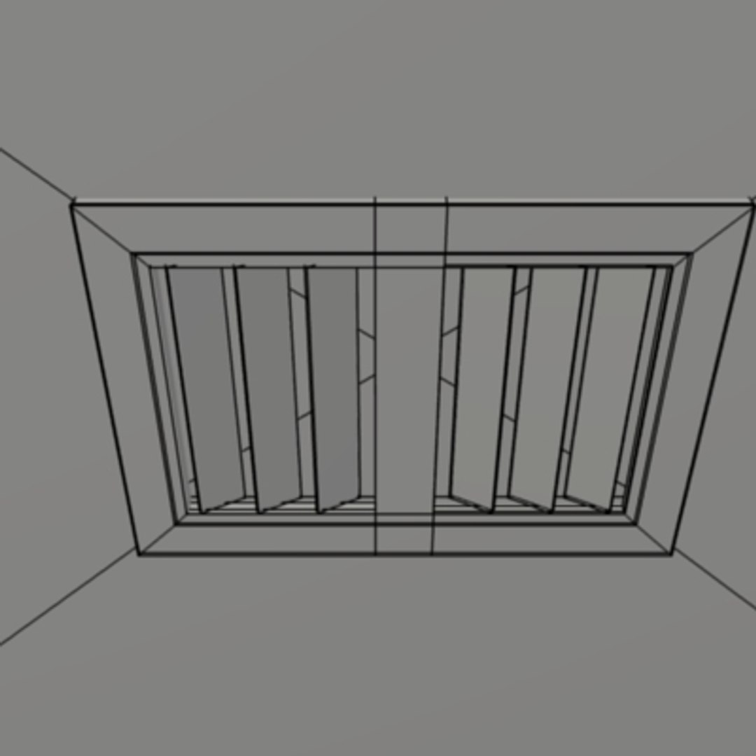 3ds Max Ceiling Ventilation