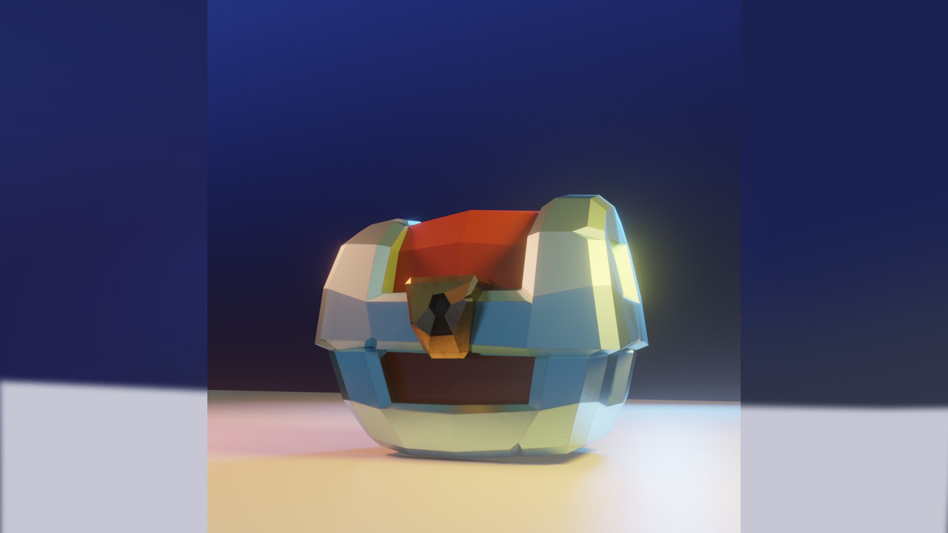 3D Low Poly Treasure Chest Coin Explosion animation - TurboSquid 1884327