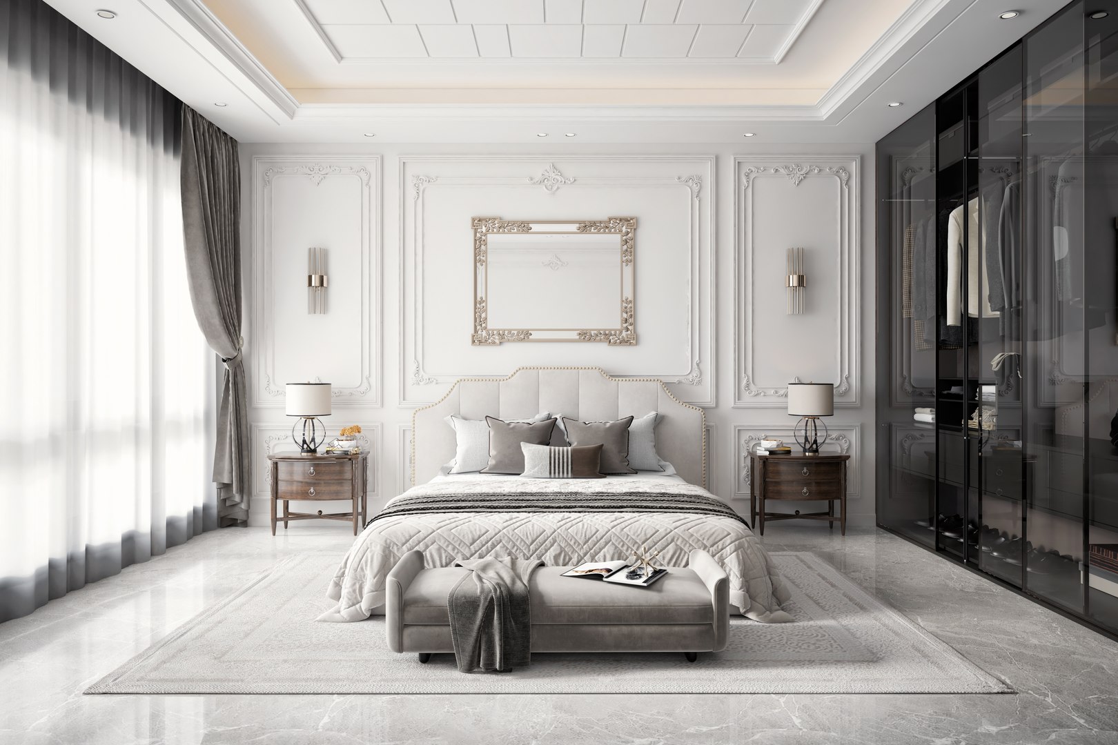 3D Bedroom Design 86 - TurboSquid 2125959