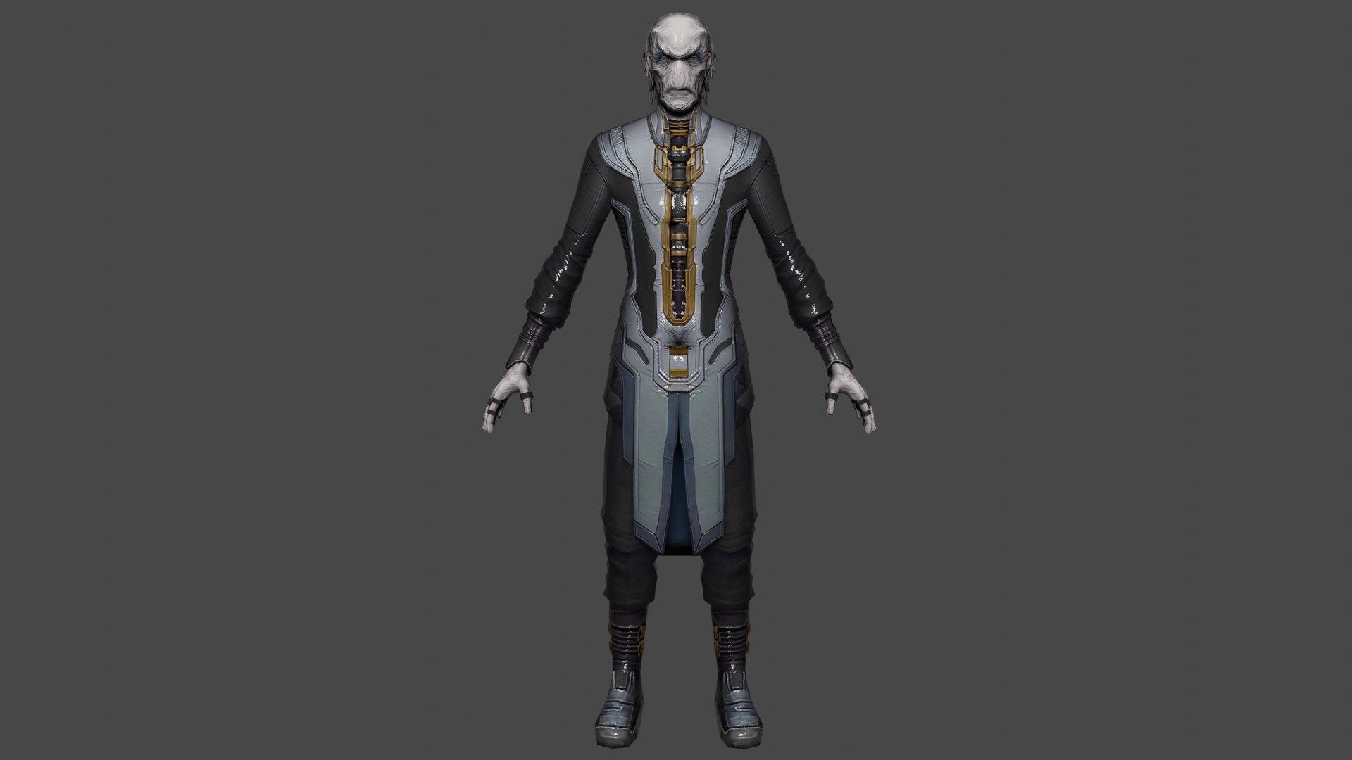 Ebony Maw 3D Model - TurboSquid 2308741