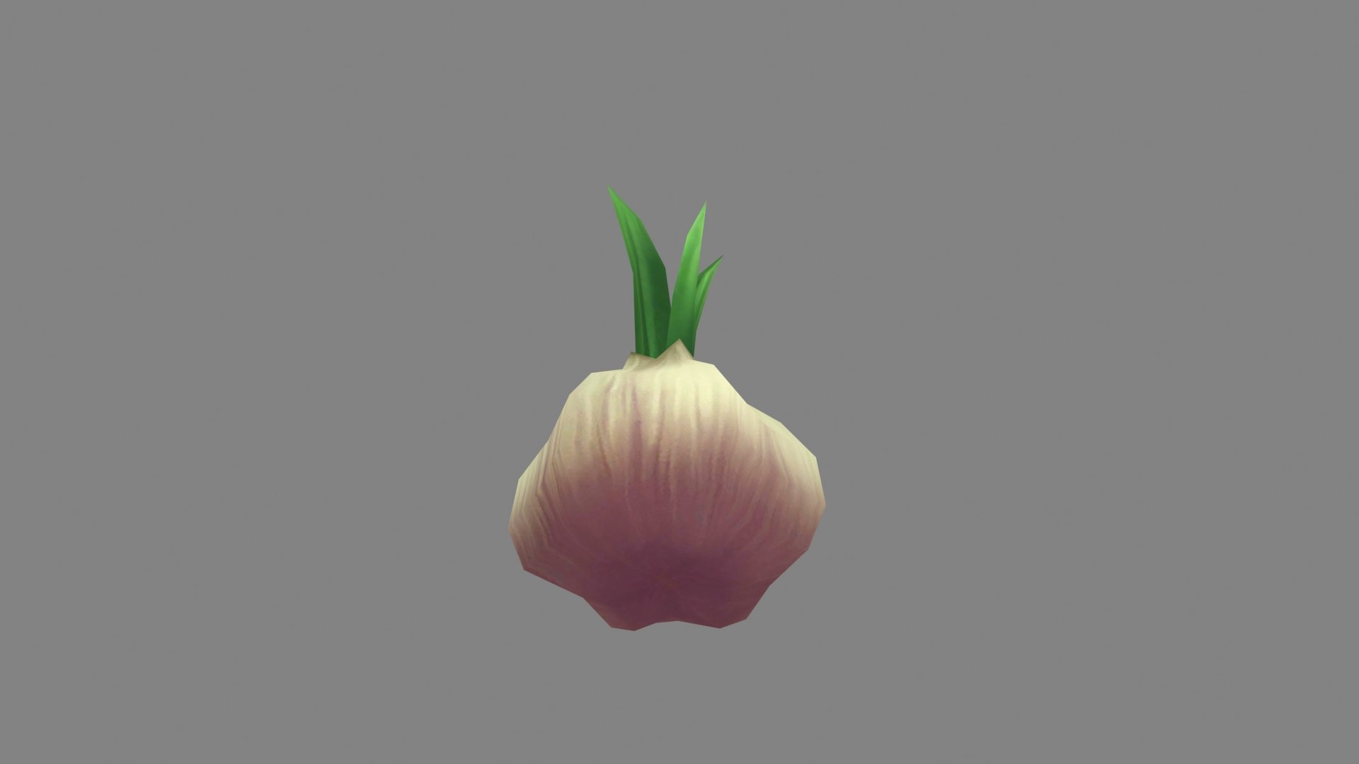 3D Model Sprouted Garlic Low-poly 3D Model - TurboSquid 1934332