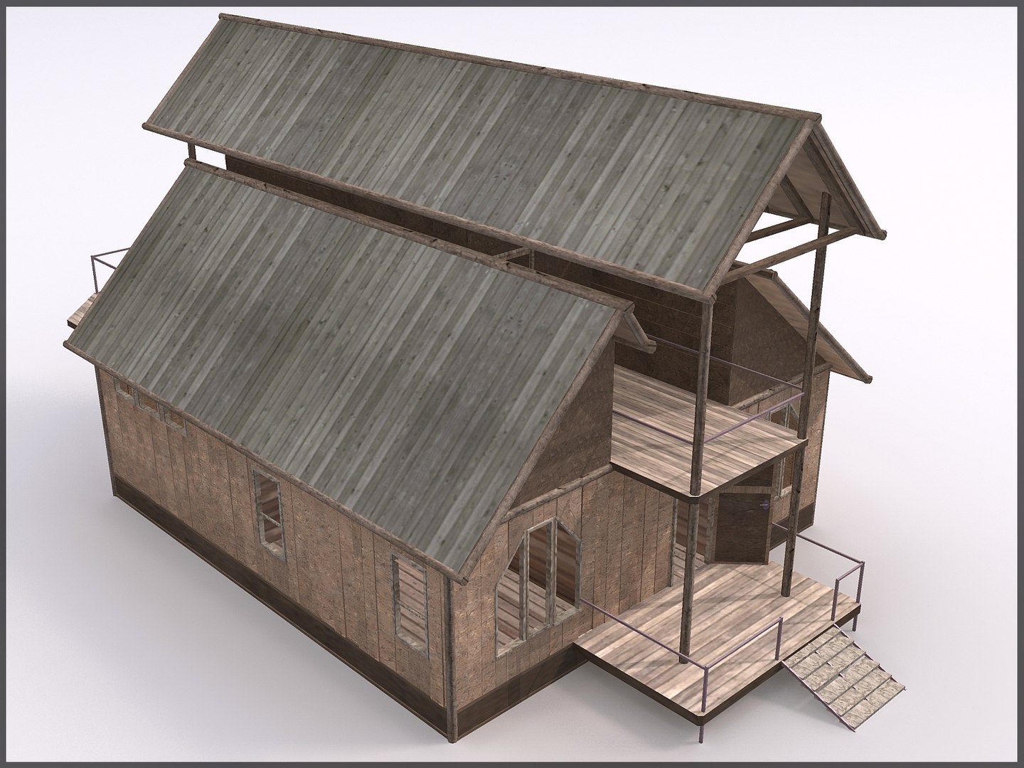 3d Model Cottage Interiors