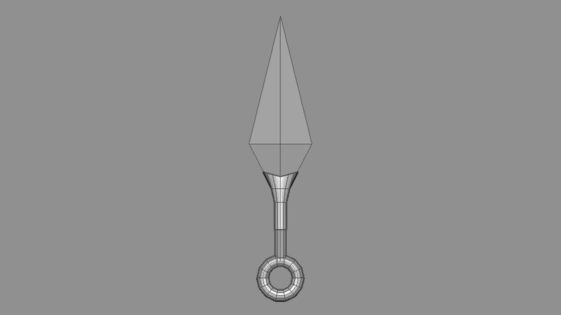 3D Game Ready Low Poly Kunai model - TurboSquid 1851082