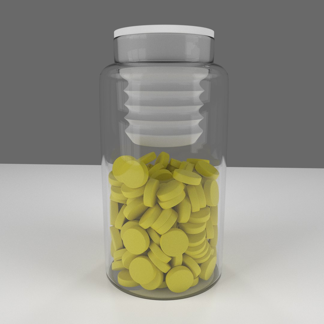 Pills 3D Model - TurboSquid 1252633
