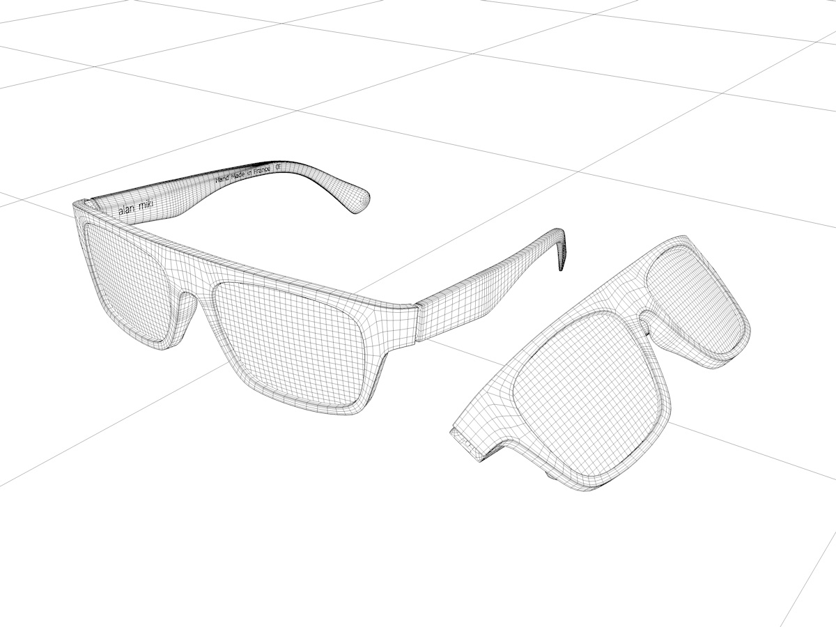 3d designer eyeglasses glasses