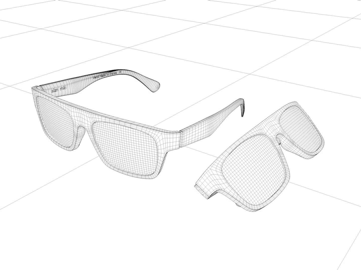 3d designer eyeglasses glasses