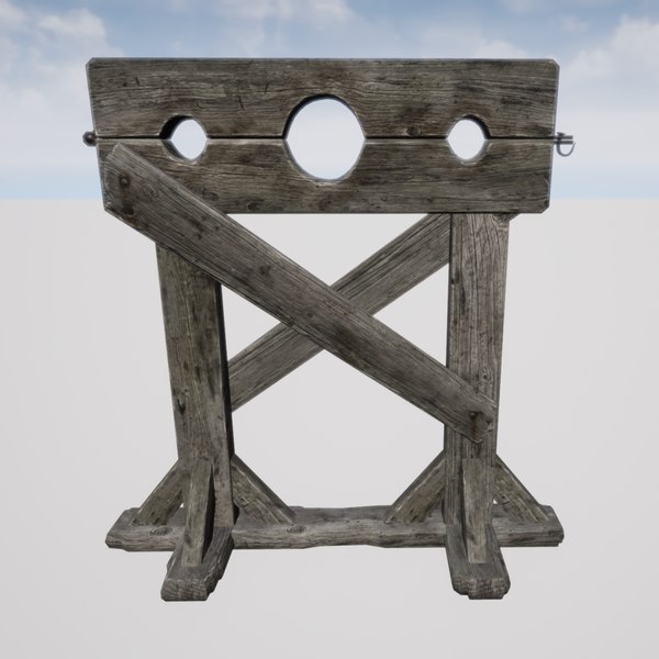 3D Pillory Models | TurboSquid