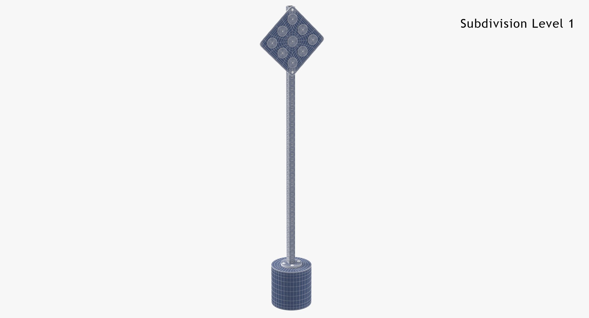 End of road Object marker Red and Yellow(1) 3D model - TurboSquid 1916656