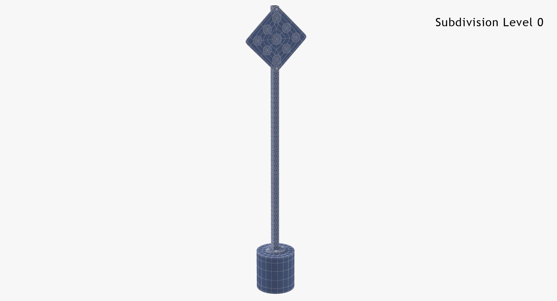 End of road Object marker Red and Yellow(1) 3D model - TurboSquid 1916656