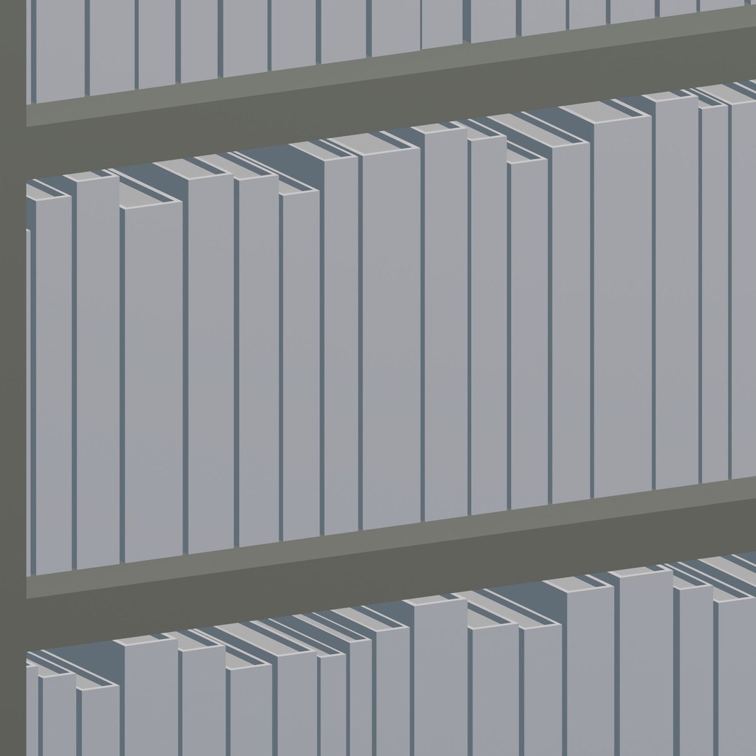 3D Model Rak Buku - TurboSquid 1815776