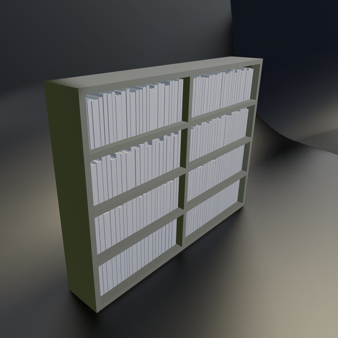 3D model rak buku - TurboSquid 1815776