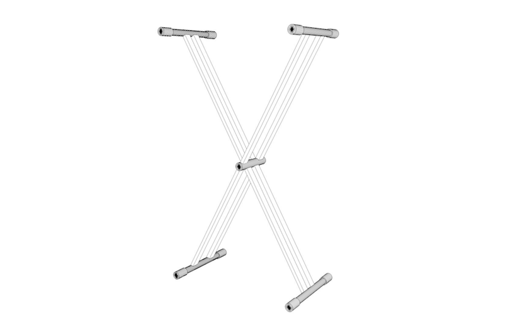 3D Keyboard Stand Model - TurboSquid 1333643
